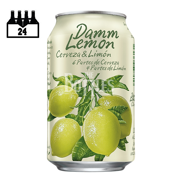 Estrella Damm Lemon 330 ML x 24 Can - The Bottles BKK