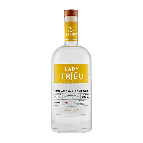 Lady Trieu Hoi An Spice Road Gin - The Bottles BKK