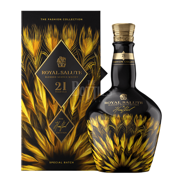 Royal Salute 21 Years Harris Reed Edition Gold - The Bottles BKK